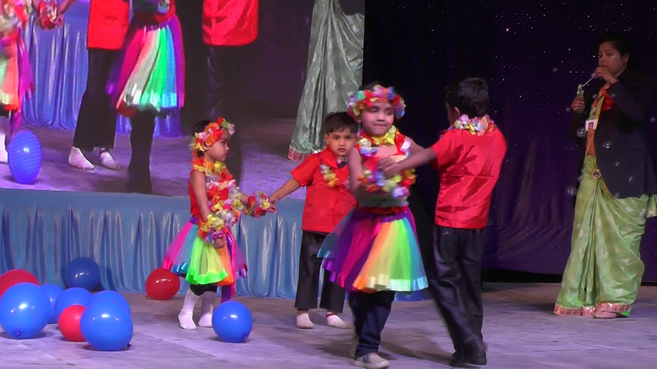 Pre-primary Dance Performance in Annual Function 2018-19- - YouTube