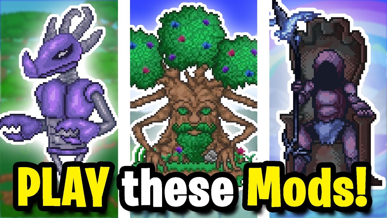 PLAY THESE Terraria Mods while you wait for UPDATES! - YouTube