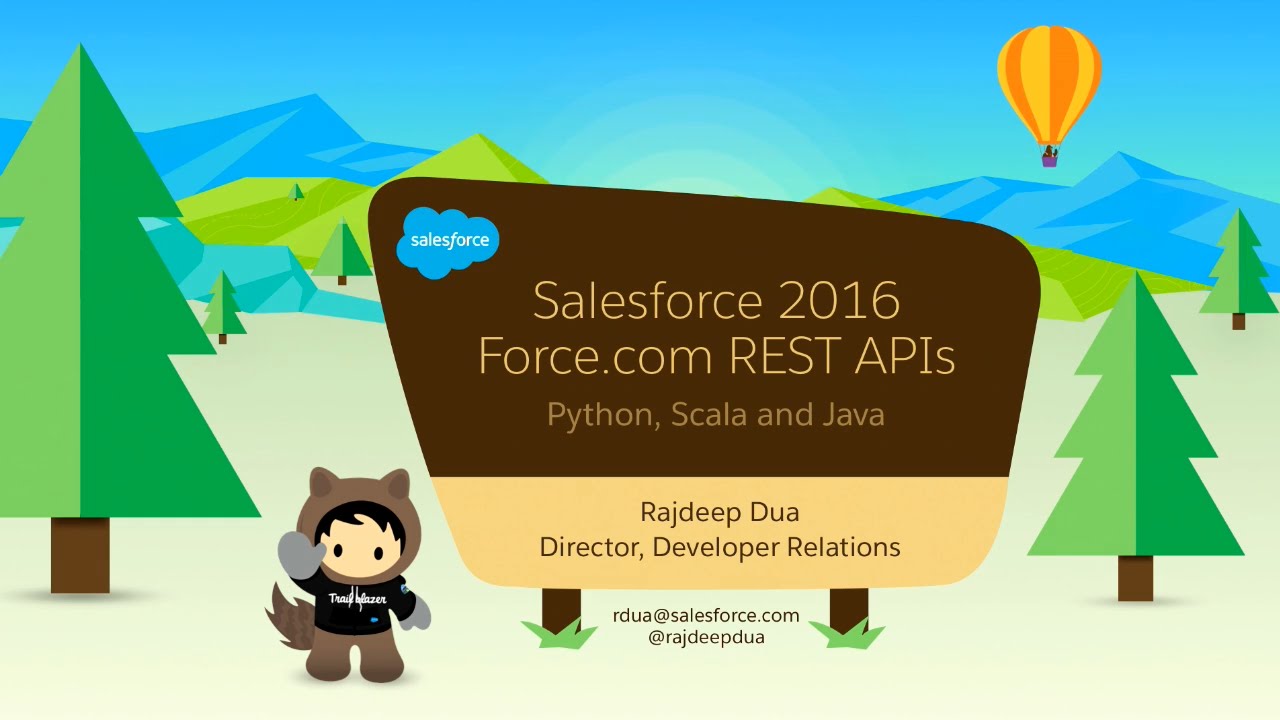Force.com REST APIs with Java, Scala and Python - YouTube