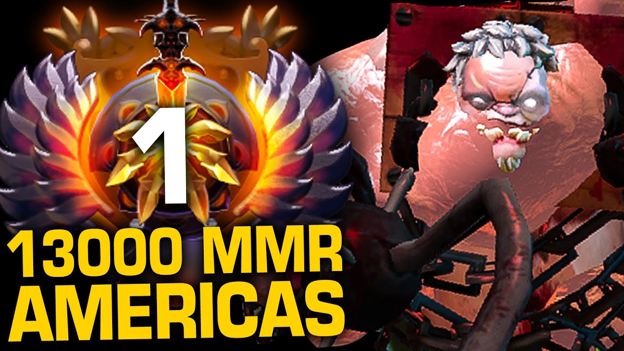 TOP 1 MMR AMERICAS — 13000 MMR WISPER PUDGE | Pudge Official - YouTube
