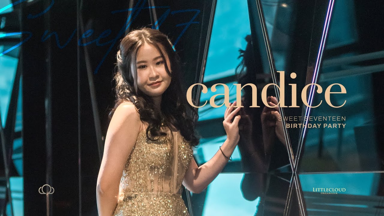 Glittering Gold - Sweet 17th Birthday Party of Candice - YouTube