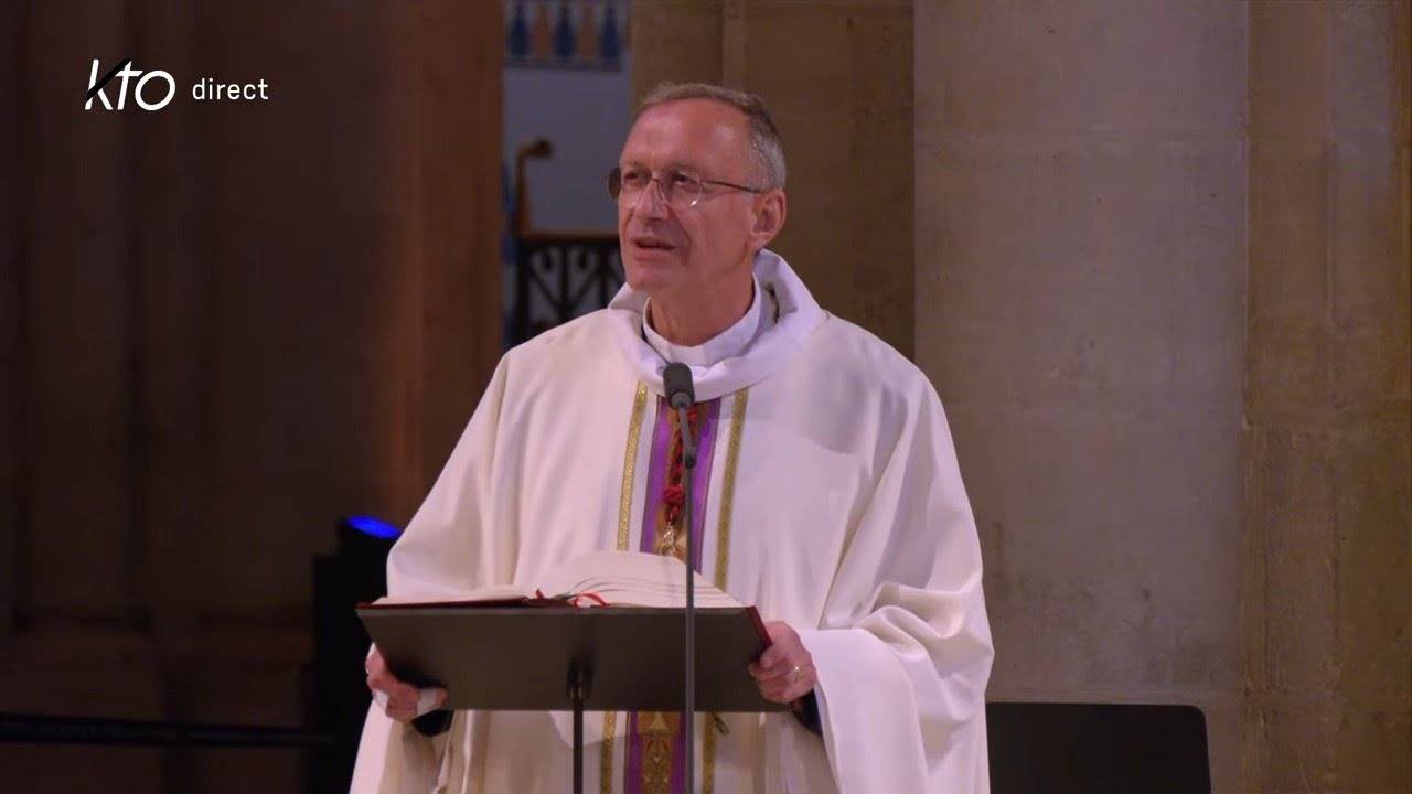 Messe à l'intention du pape François à Notre-Dame de Paris || 21 avril ...
