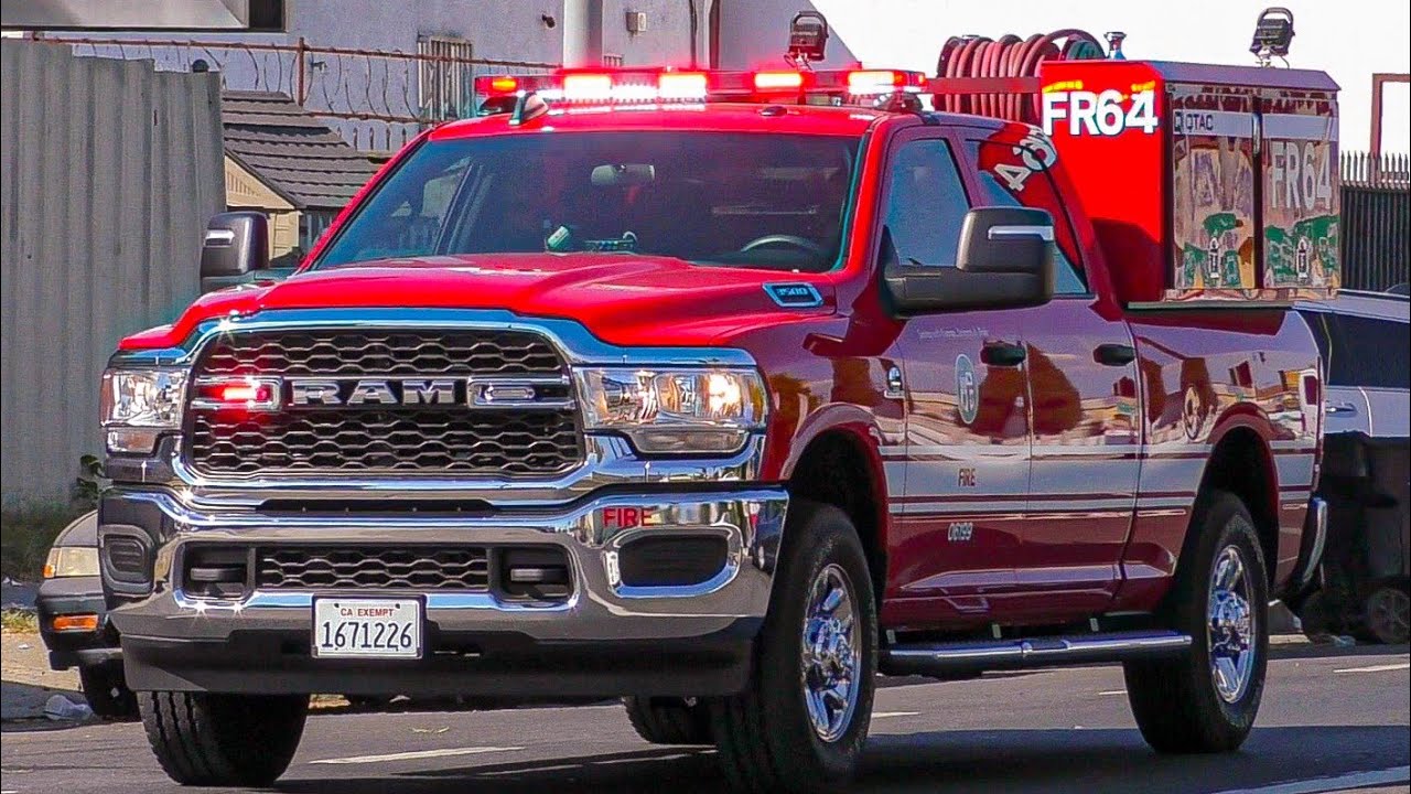 LAFD *BRAND NEW* Fast Response 64, Light Force 20, & Engine 38 ...