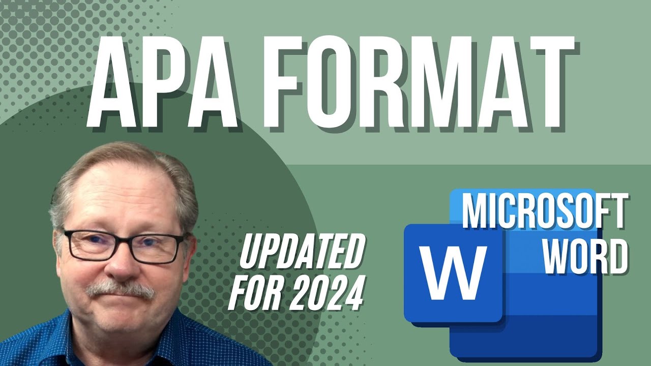Make an APA Template in Microsoft Word - YouTube