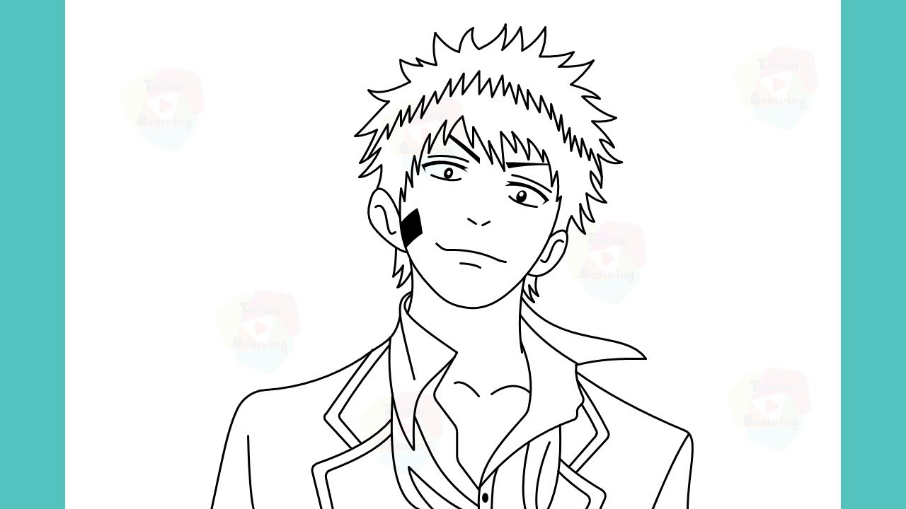 How To Draw Ryu Yamada From Yamada-Kun and the Seven Witches Step by ...