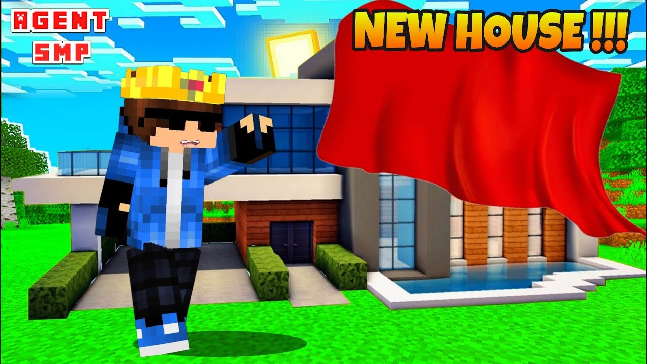 Building the Ultimate 2-Player House in Agent SMP! - YouTube