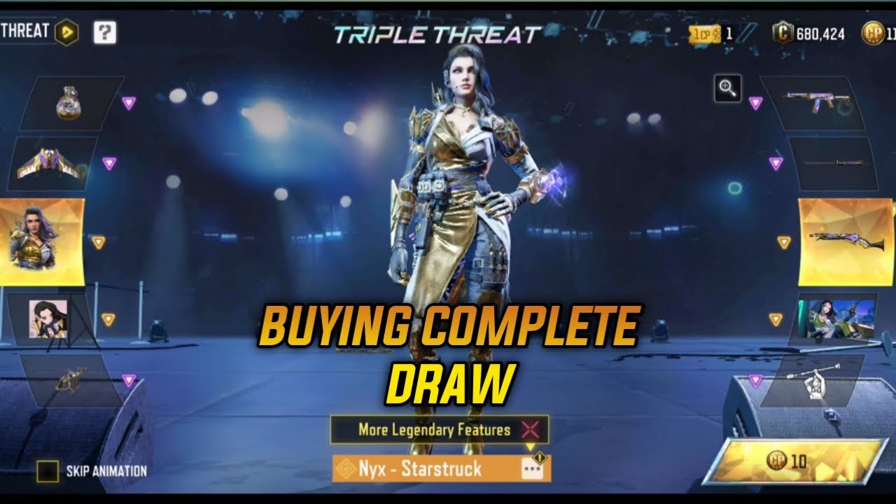 BUYING TRIPLE THREAT COMPLETE DRAW WITH LEGENDARY NYX & LEGENDARY ...