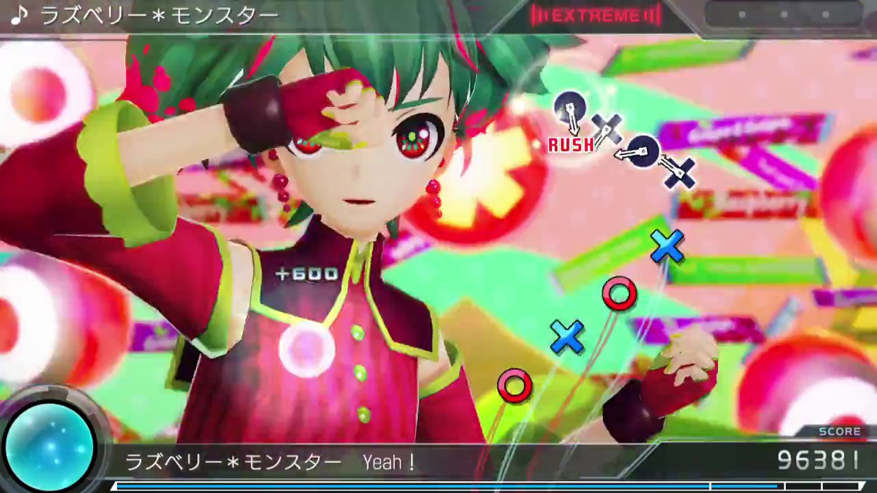 Hatsune Miku - Raspberry＊Monster (Project Diva X) [EXTREME / PERFECT ...