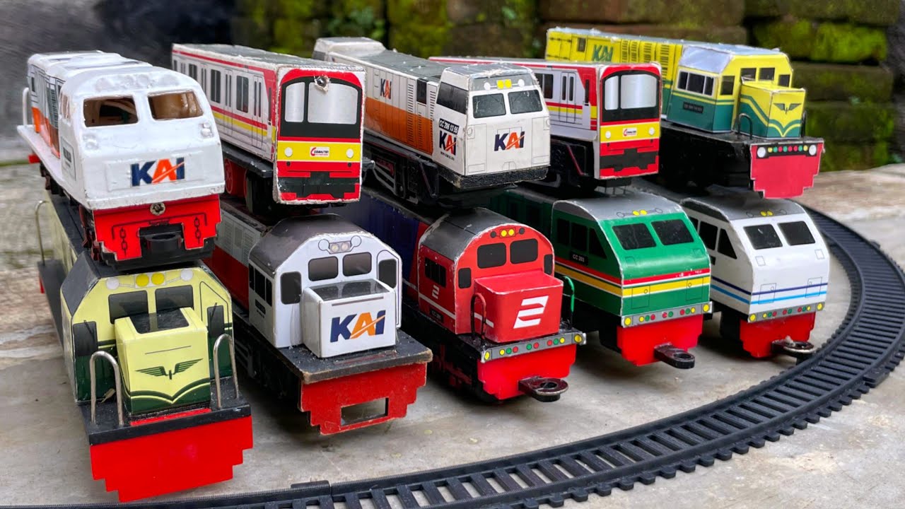 menemukan mainan kereta api KAI,kereta api vintage,kereta api KRL ...
