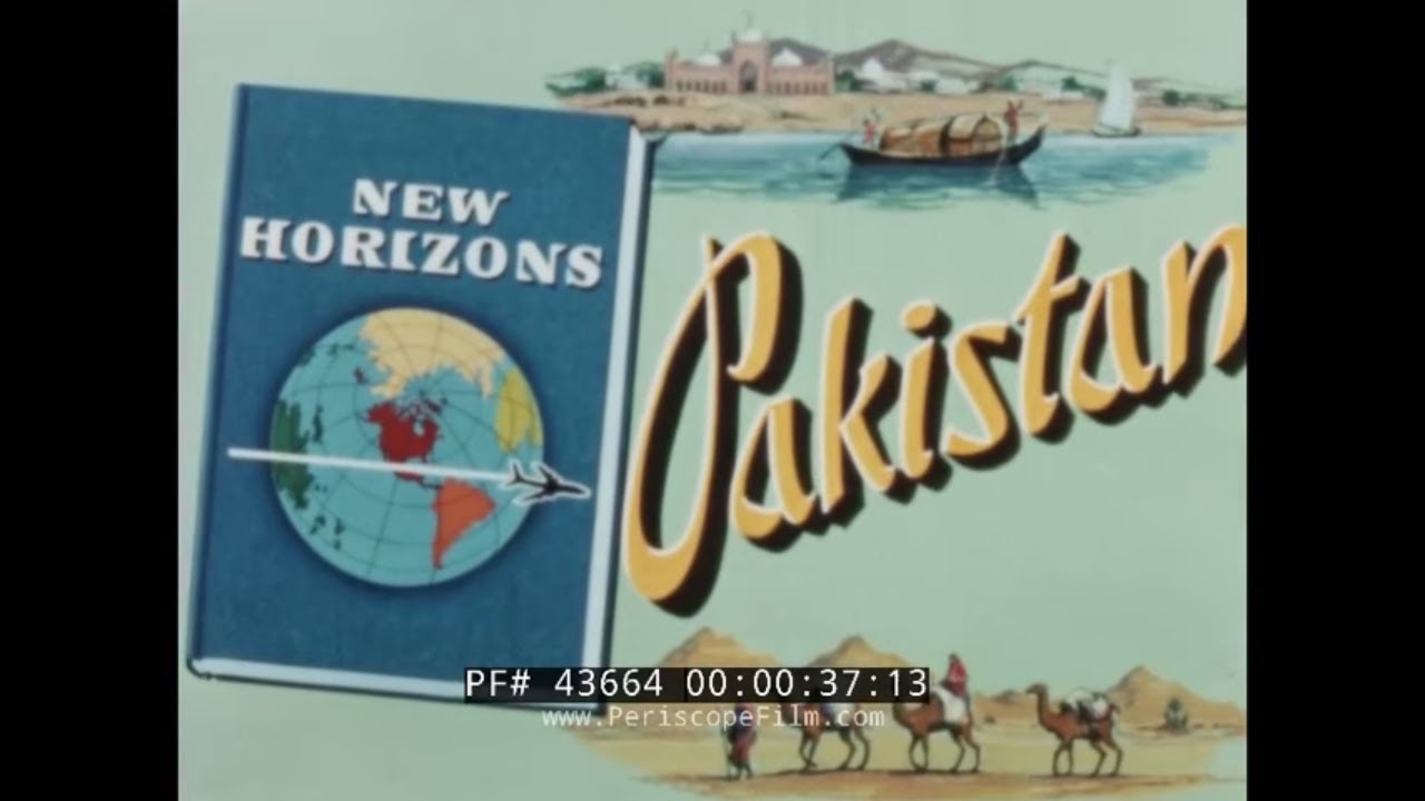 "NEW HORIZONS PAKISTAN" 1960s PAN AM AIRLINES VISIT TO KARACHI ...
