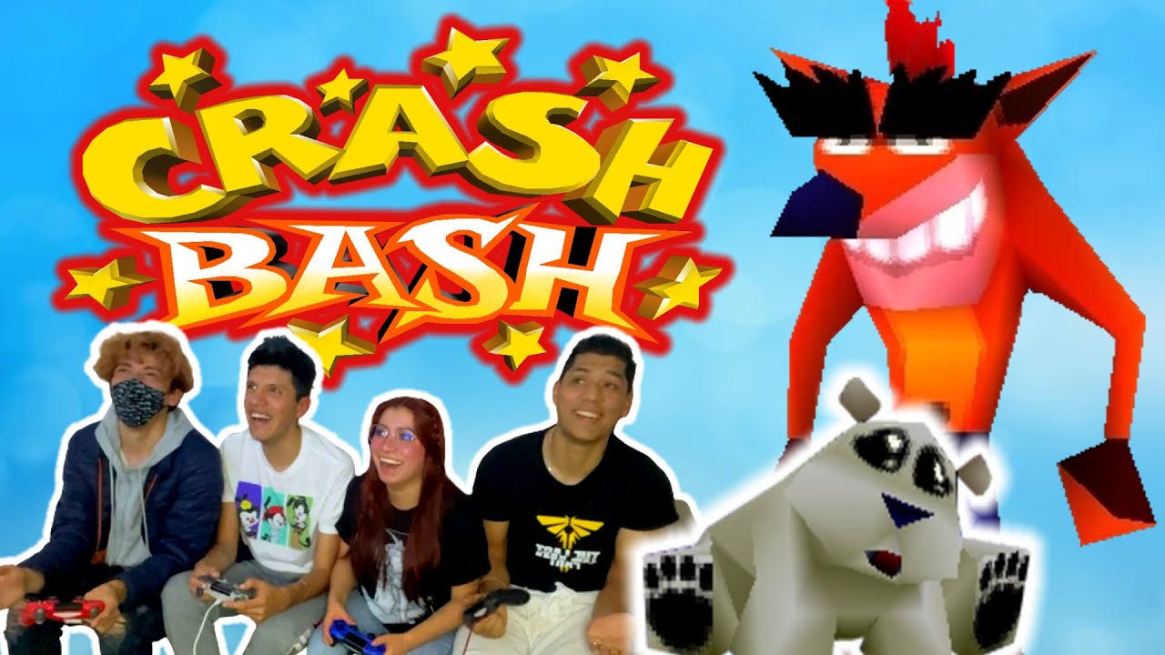 BATALLA CAMPAL en CRASH BASH con POLAR | Torneo #crashbandicoot # ...