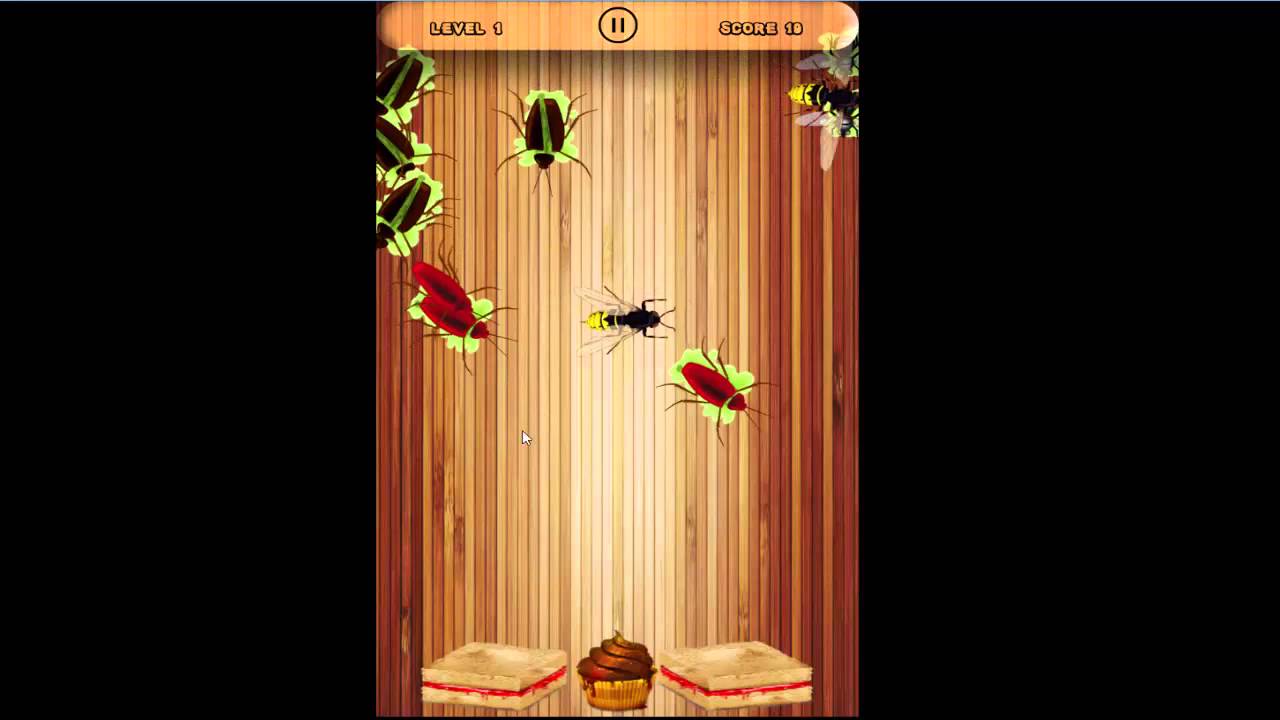 Cockroach Smasher Game - Free Android Game! - YouTube