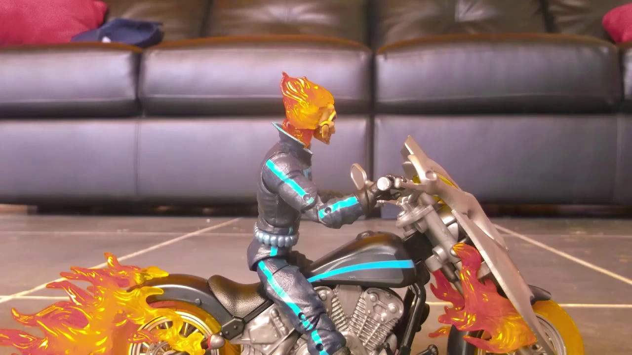Ghost Rider stop motion - YouTube