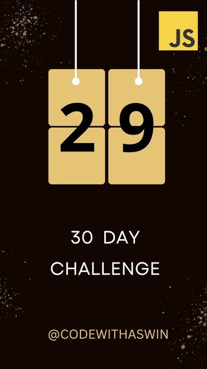 Day 29: Template Literals in JavaScript 🚀 #30DaysJS | Shorts | Tamil | CodeWithAswin - YouTube