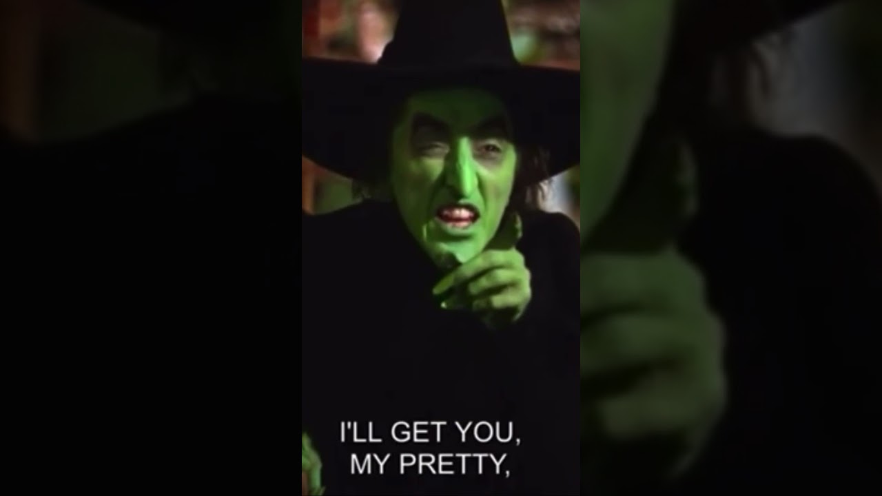 The Wizards Of Oz : I’ll get you my little pretty - YouTube