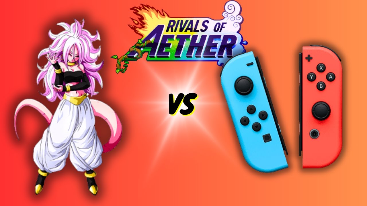 Android 21 vs Joy Con - YouTube