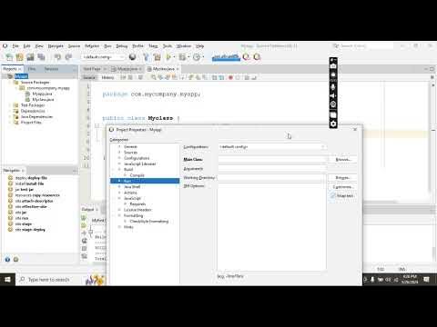 NetBeans | Printing something in Main Method - YouTube