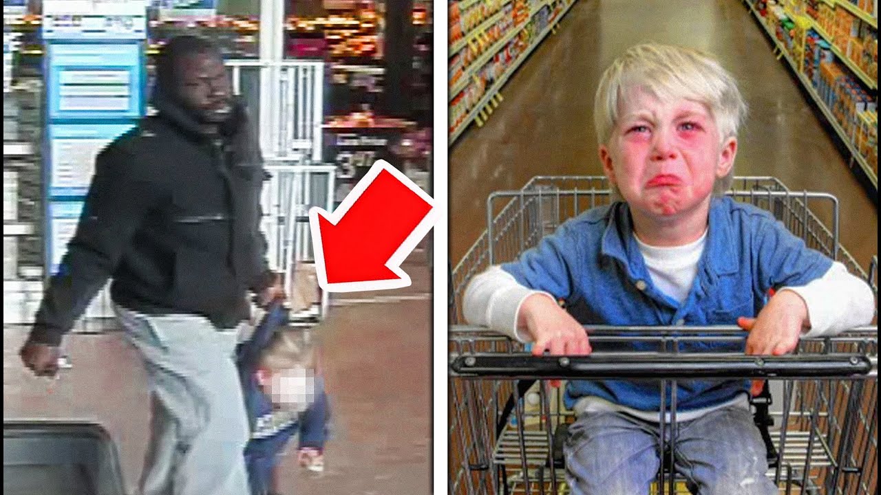 Boy Keeps Tripping Grocery Store Alarm, Staff Checks CCTV Footage - YouTube