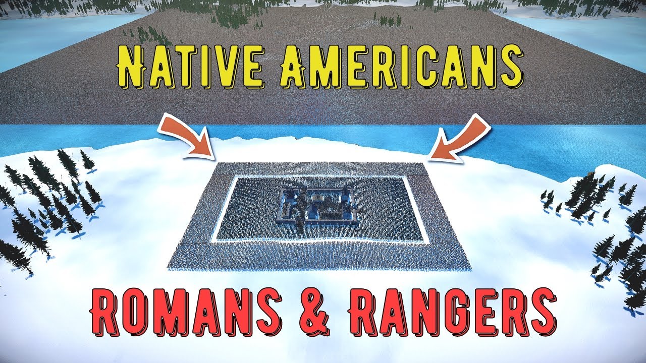 Romans & Rangers vs 1,200,000 Native Americans - UEBS 2 - YouTube