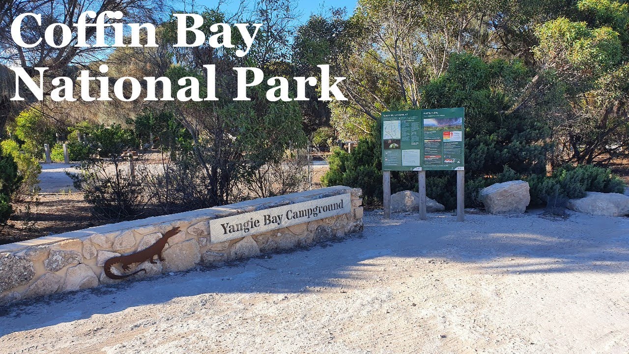Camping at Yangie Bay, Coffin Bay National Park, Eyre Peninsula, South ...