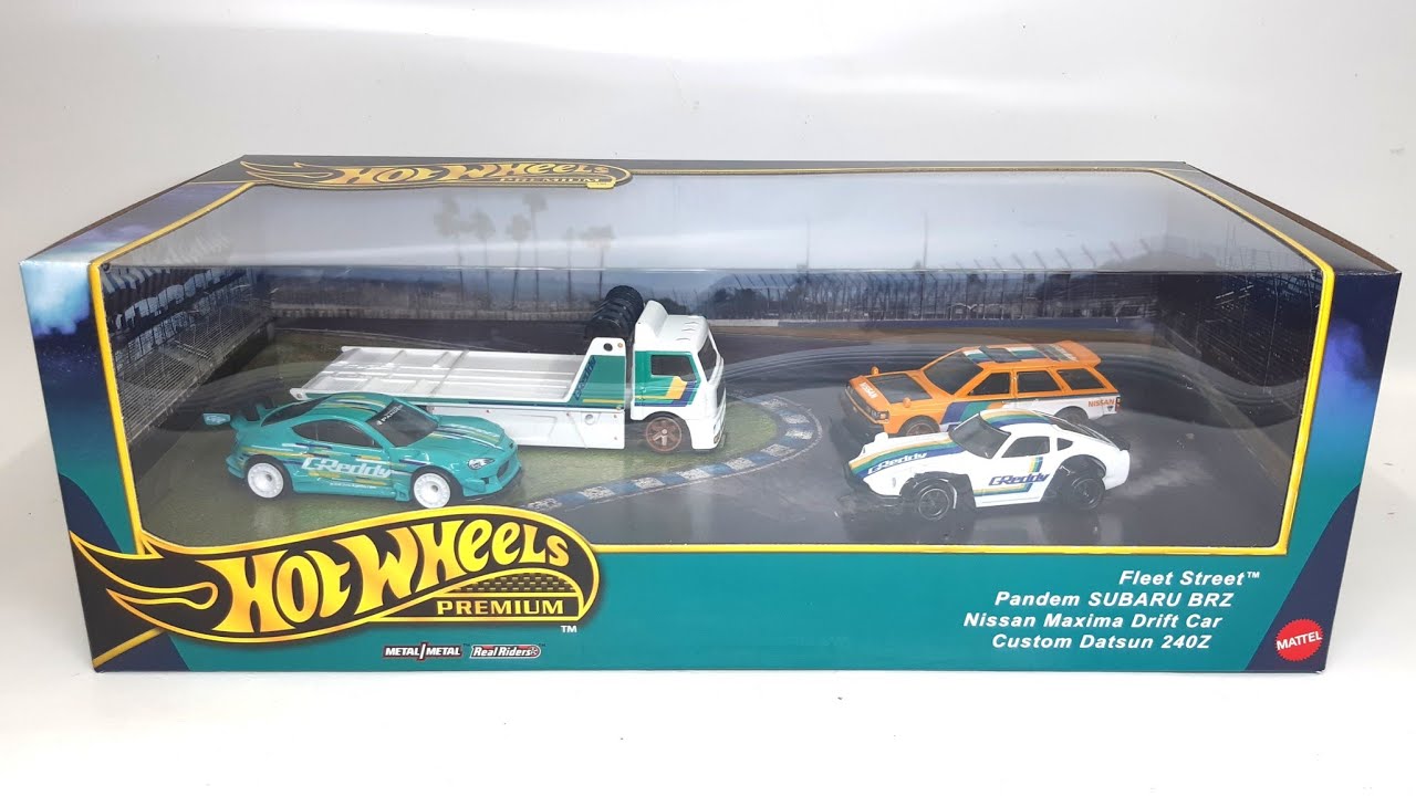 Unboxing Hot Wheels Premium Box Set 2024 - GReddy - YouTube