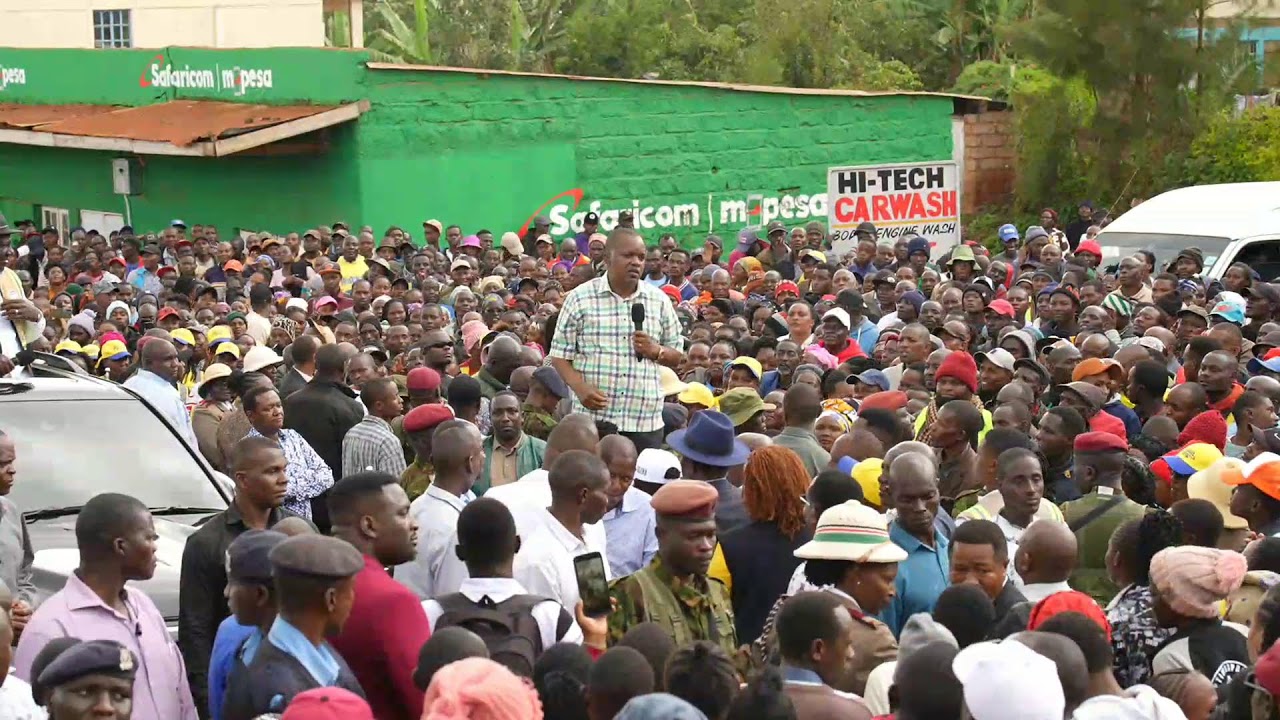 Launch of Kagundo - Mwala Road , Kagundo Constituency, Machakos County ...
