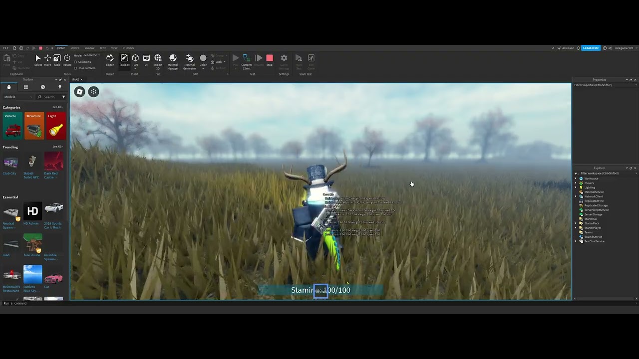 Rake Gameplay (Early Alpha) - YouTube