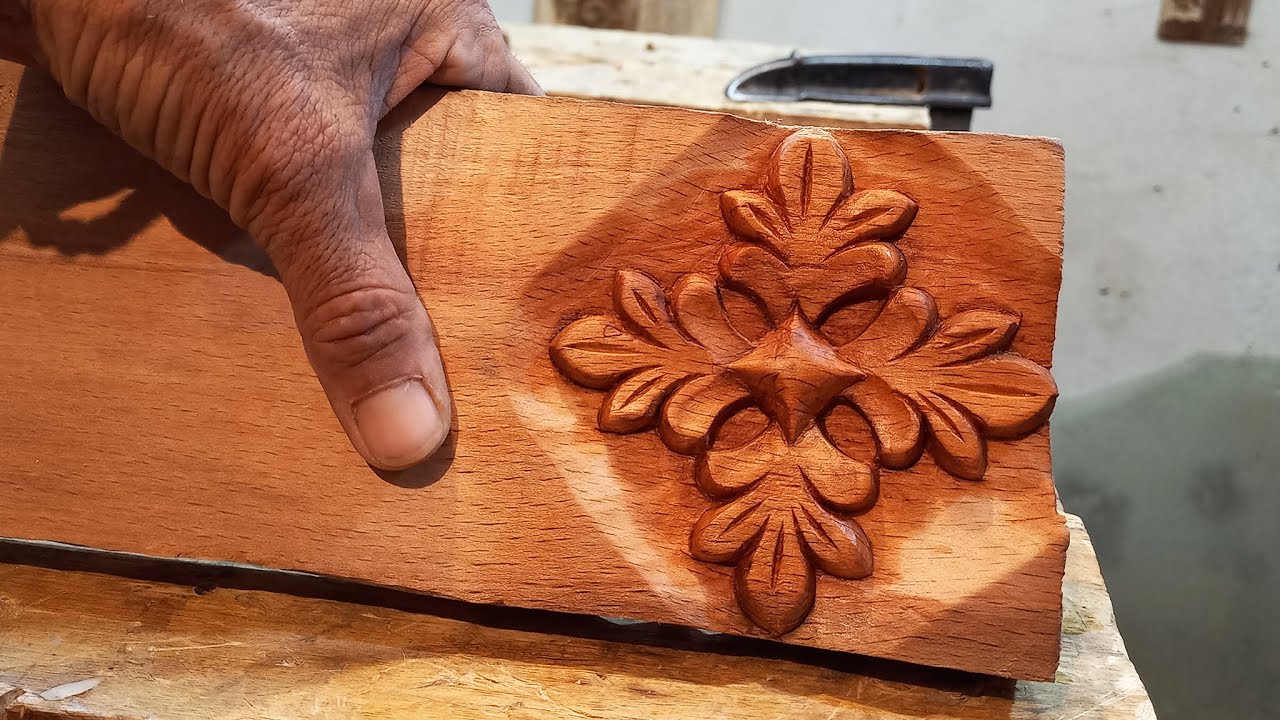 The Beauty of wood carving : Best handicraft | wood carving tutorial ...