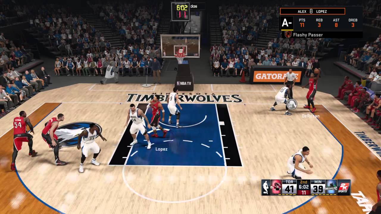 NBA 2K15 MyCareer - How I get easy assists - YouTube
