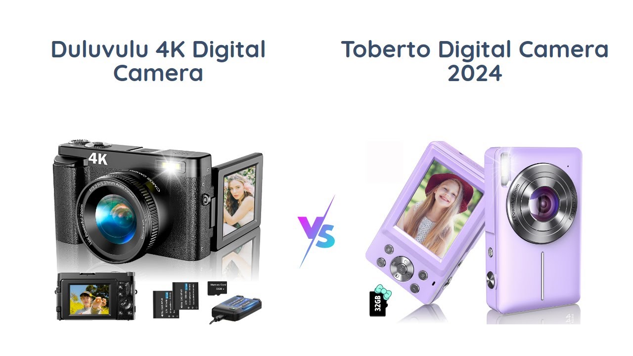 4K vs 1080P Digital Camera Comparison 📸 Which is Best for You? - YouTube