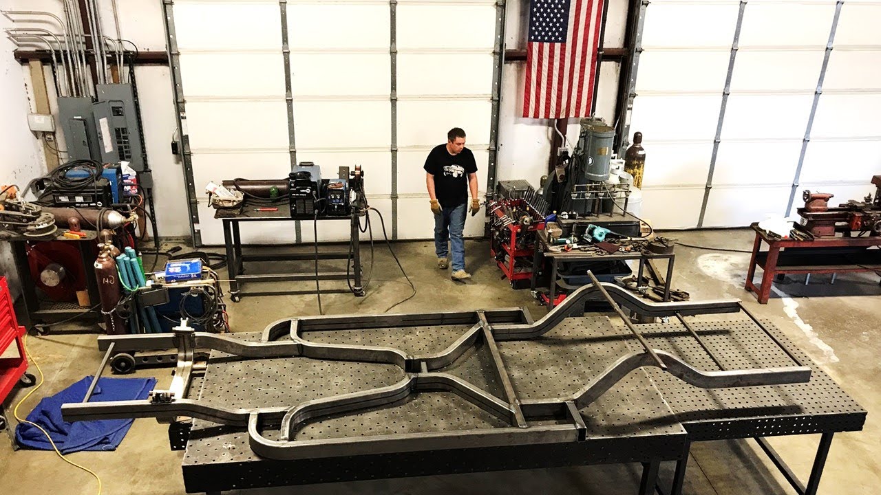 Built from Scratch 1970 Dodge Charger Chassis 03.2 - YouTube