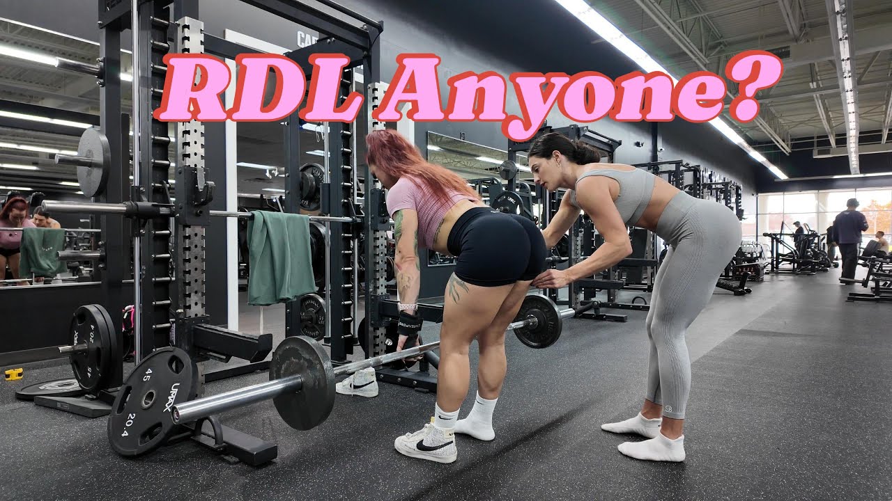 Quad & Hamstring Day Bloopers 😂 | Training with Nicolette | Full Leg Form Breakdown Drops ...