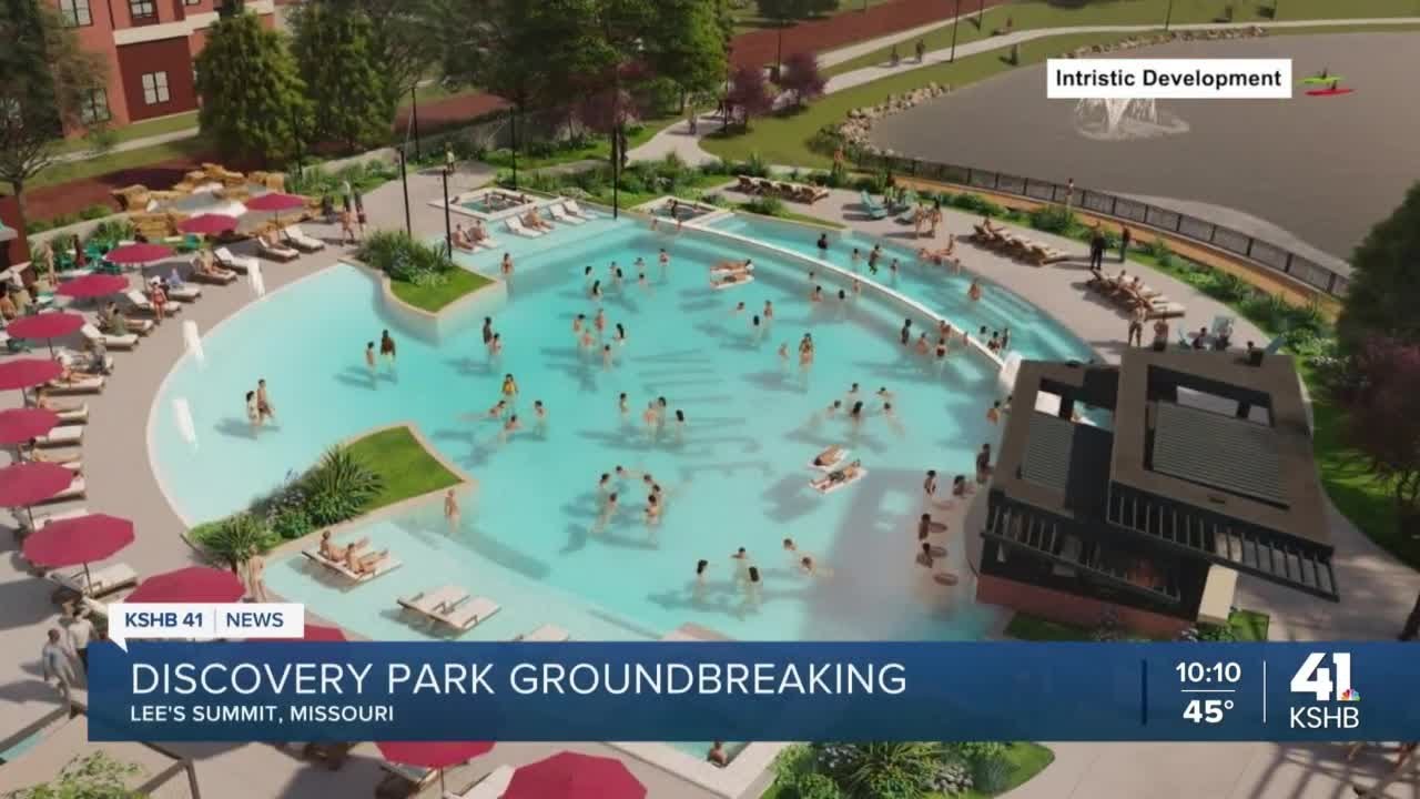 Lee’s Summit officials break ground on $900M ‘Discovery Park’ - YouTube