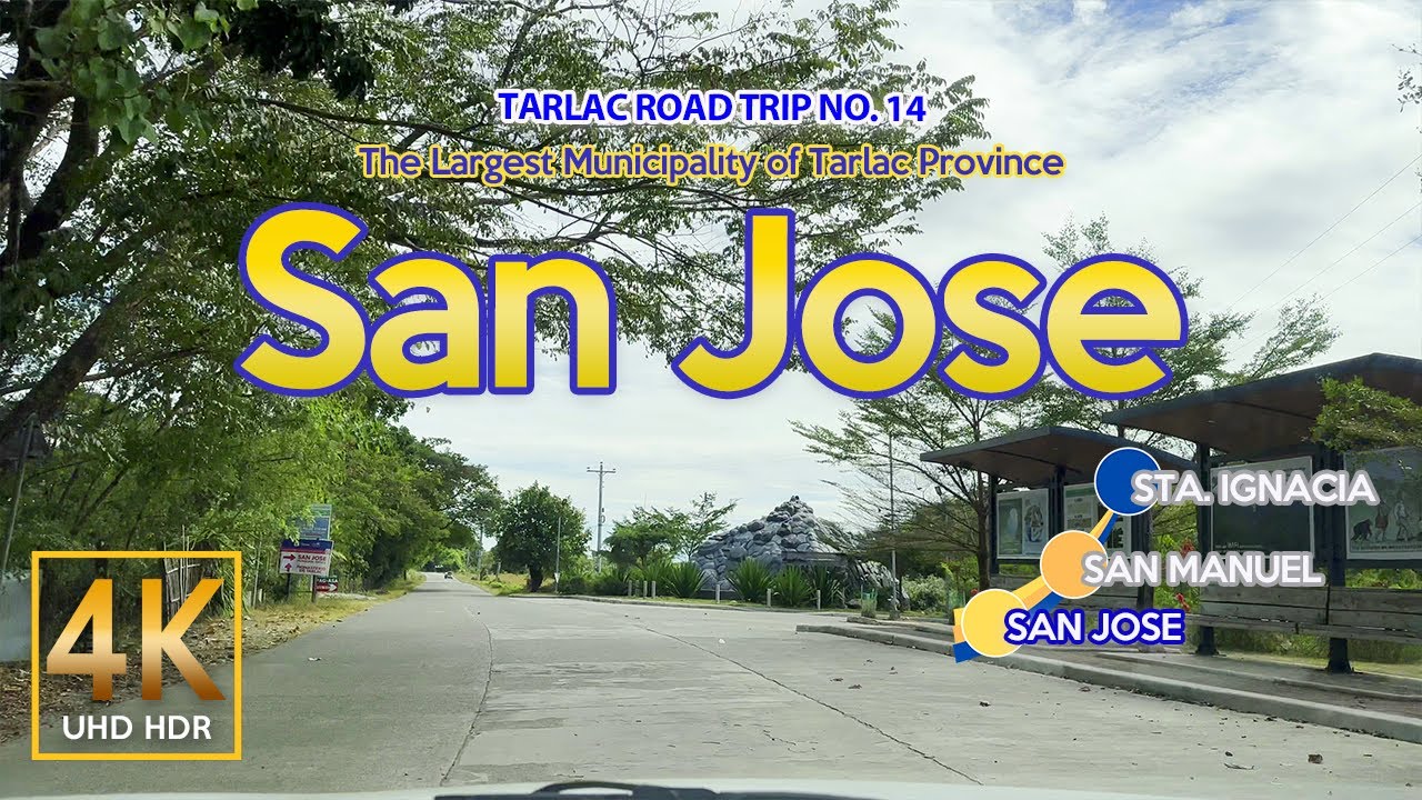 Tarlac Road Trip No. 14 SAN JOSE | The largest town of Tarlac | Driving ...