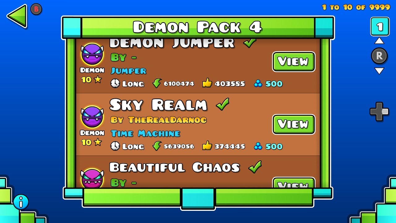 Demon Pack IV 100% (Very Easy Demons) - YouTube