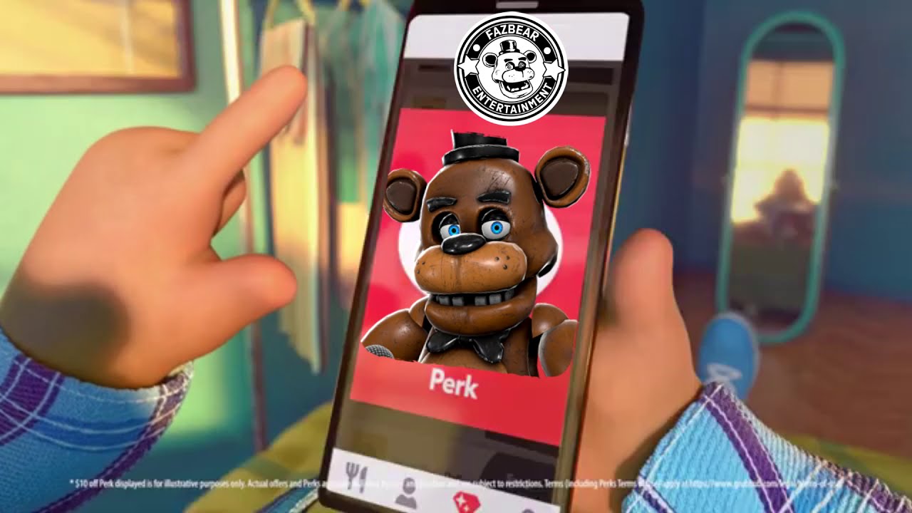 grubhub wiggle dude orders an animatronic - YouTube