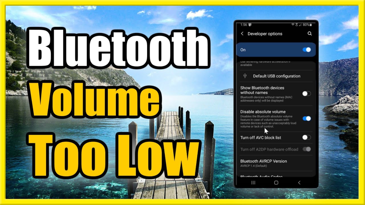How To Fix Volume Too Low On Android Phone Using Bluetooth Headset Or