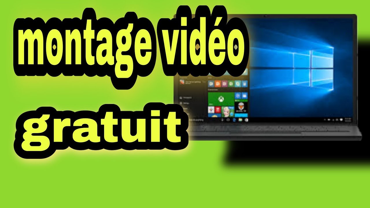 Montage vidéo/un logiciel montage vidéo sur PC gratuit (partie1) - YouTube