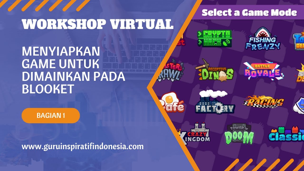 MENYIAPKAN GAME UNTUK DIMAINKAN PADA BLOOKET - YouTube