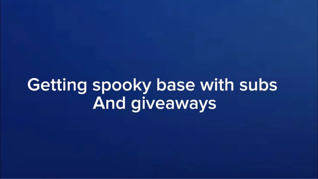 getting spooky base with subs trading and doing giveaways#roblox# ...