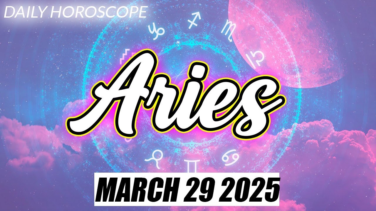 THIS IS NOT WHAT YOU EXPECTED 😭 💫 DAILY HOROSCOPE ARIES MARCH 29 2025 ♈ ...