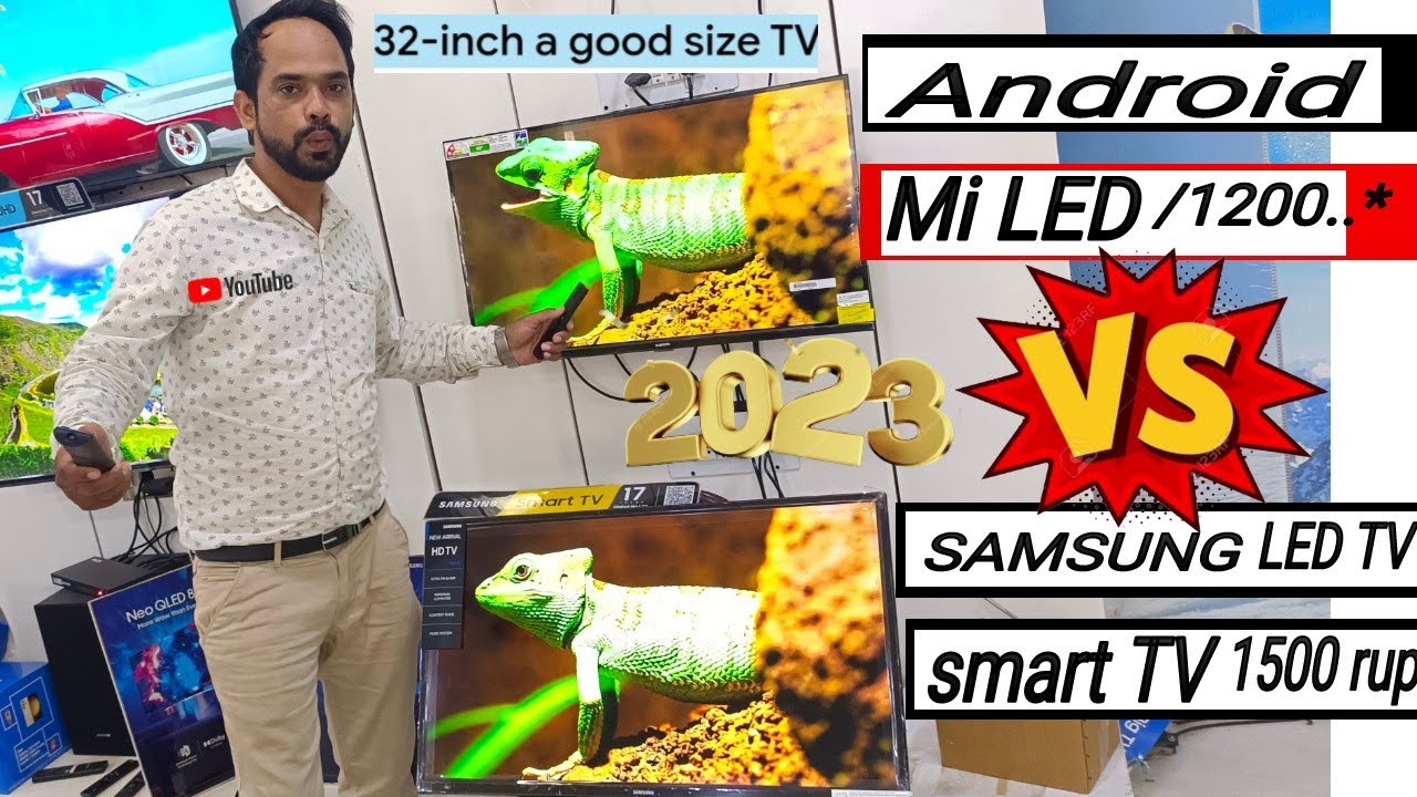 What is the difference between Samsung smart LED TV and mi Android LED ...