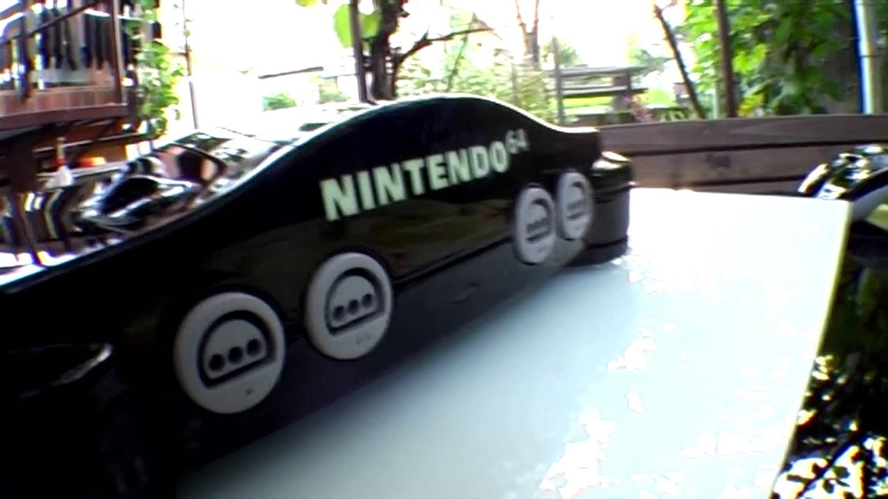piano black shaved Nintendo 64 - YouTube