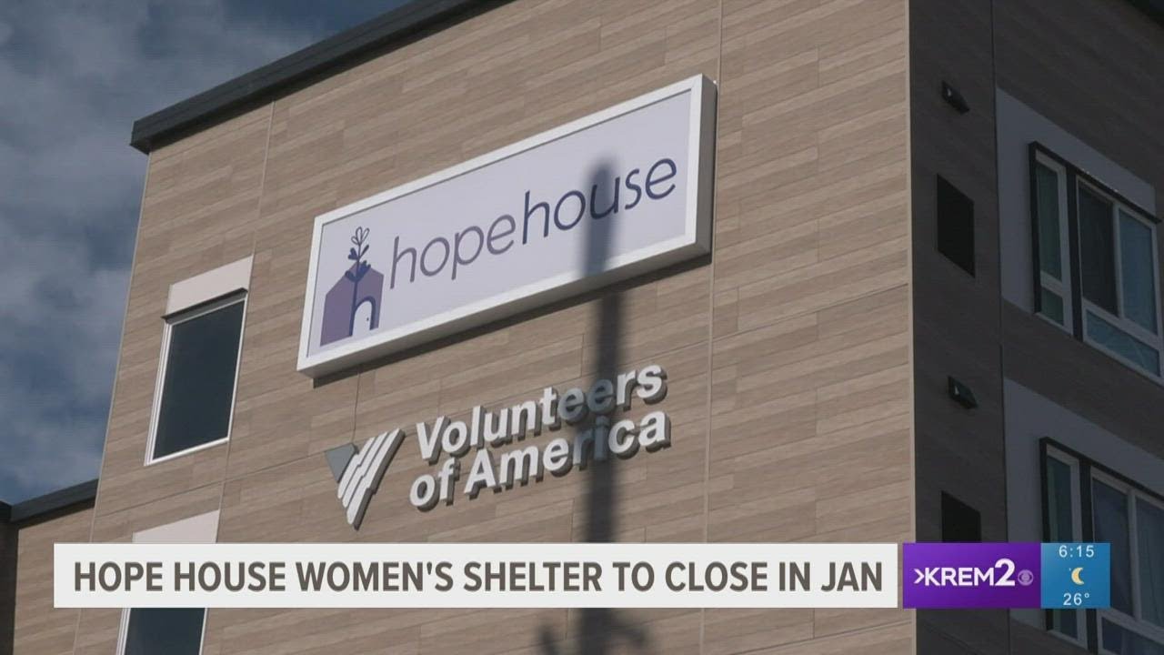 Hope House women’s shelter to close in downtown Spokane - YouTube