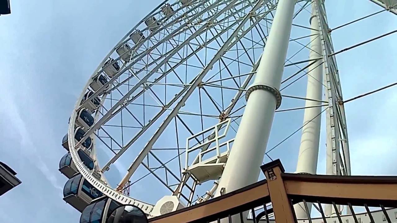 Sky Wheel at Myrtle Beach POV/SkyFall at Its A Thrill Amusement Park ...