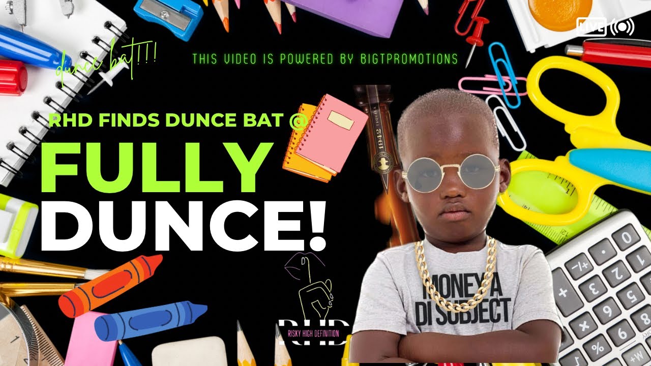 RHD Searches for Dunce Bat @ Fully Dunce - YouTube