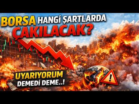 Borsa hangi şartlarda çakılacak? UYARIYORUM DEMEDİ DEME..! #borsa #bist100