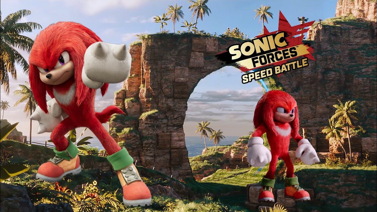 Sonic Forces Speed Battle | Challenger Movie Knuckles Gameplay | He ...