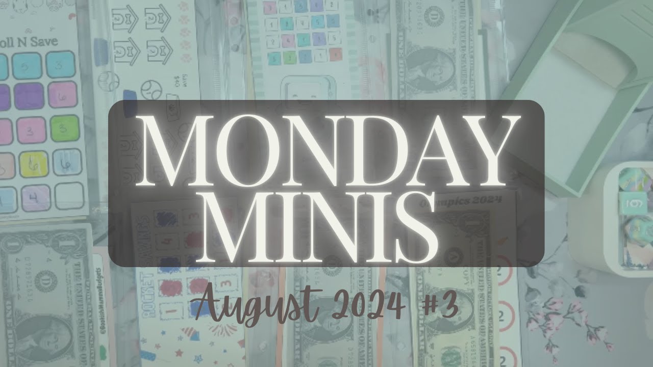 Monday Minis II August Week 3 - YouTube