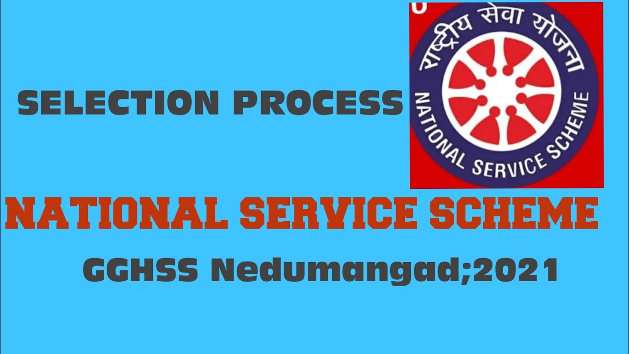 National Service scheme # NSS volunteers Selection Process 2021 # GGHSS ...